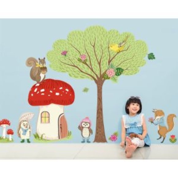 Oopsy Daisy | Wall Decor | Oopsy Daisy Woodland Animal Friends Pim Pimlada 6 Fabric Wall Art ...